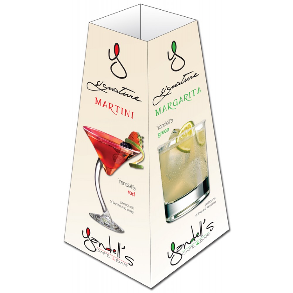 Table Tents Printing UK Cheap Table Tent Services BeePrinting